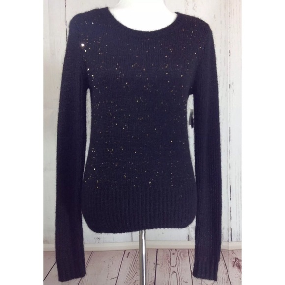 RACHEL Rachel Roy | Sweaters | Nwt Rachel Roy Black Gold Wool Blend ...